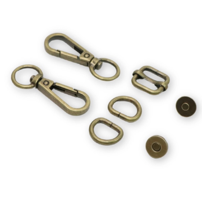 Sallie Tomato - Basic Hardware Set Level 4 - 1/2in - Antique - The ...