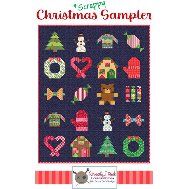 Scrappy Christmas Quilt Pattern | The Quilt Shop