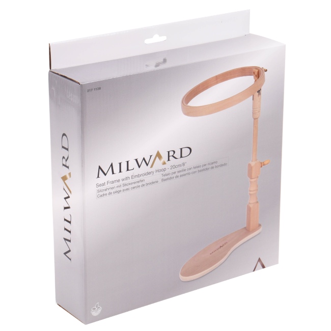 Seat Frame with Embroidery Hoop - 20cm - Milward | The Quilt Shop