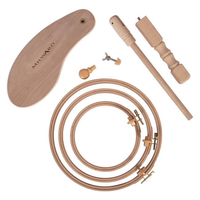 Seat Frame with Embroidery Hoops - 3 Sizes - Milward | The Quilt Shop