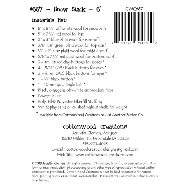 Snow Stack Pattern | The Quilt Shop