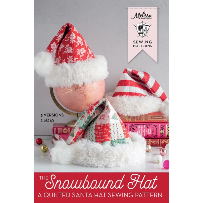 Snowbound Quilted Santa Hat Pattern - The Quilt Shop