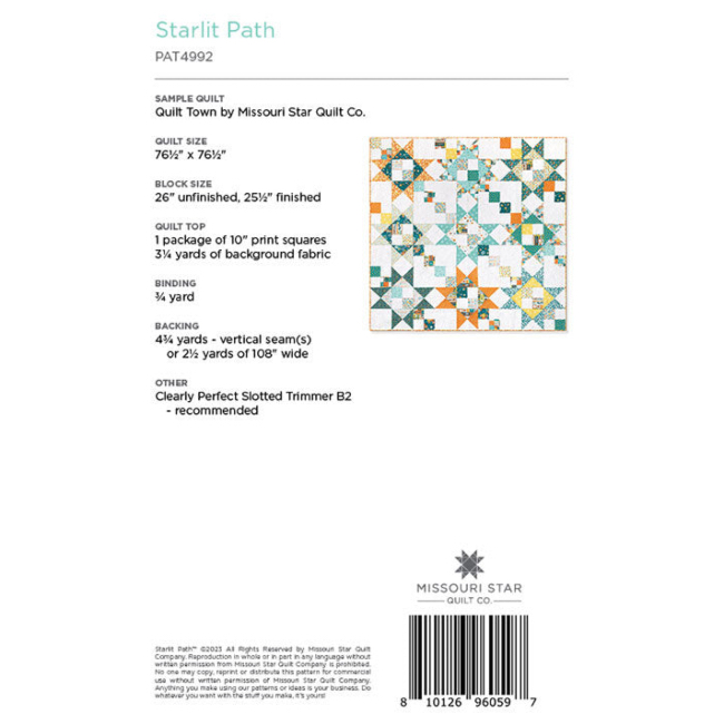 Missouri Star - Starlit Path - Quilt Pattern | The Quilt Shop