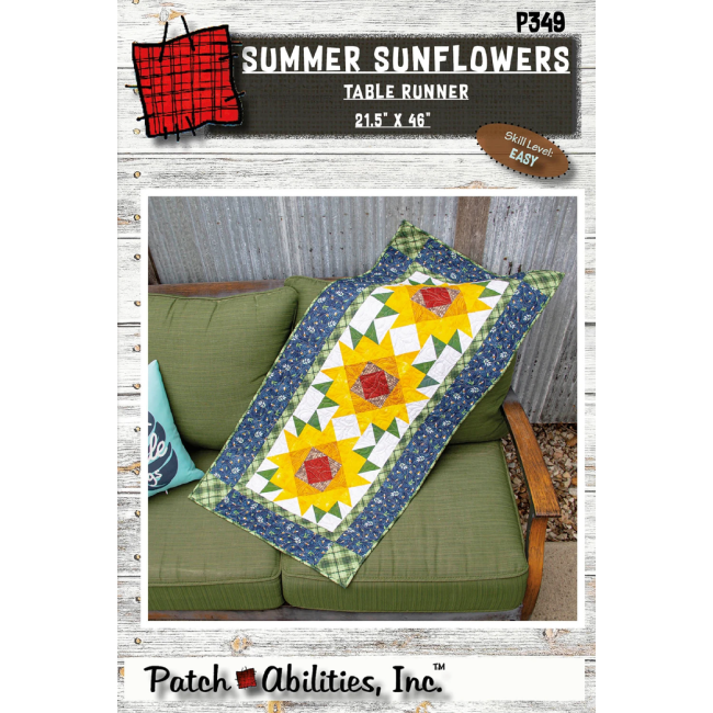 Summer Sunflowers Runner Pattern | The Quilt Shop