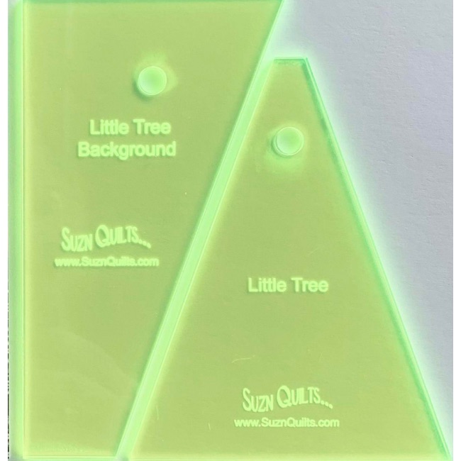 Suzn Quilts - Skinny Mini Tree Template Set | The Quilt Shop