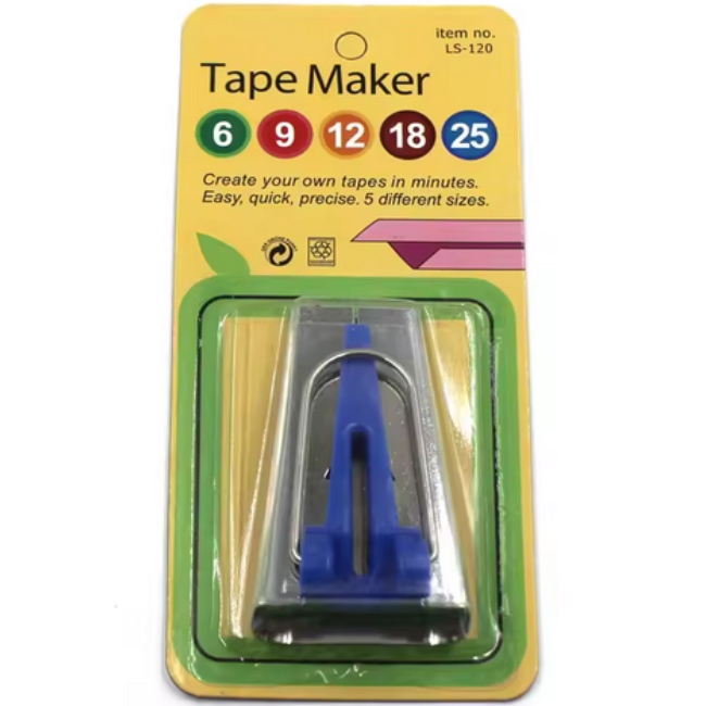 Bias Tape Maker - 25mm - Blue - The Quilt Shop