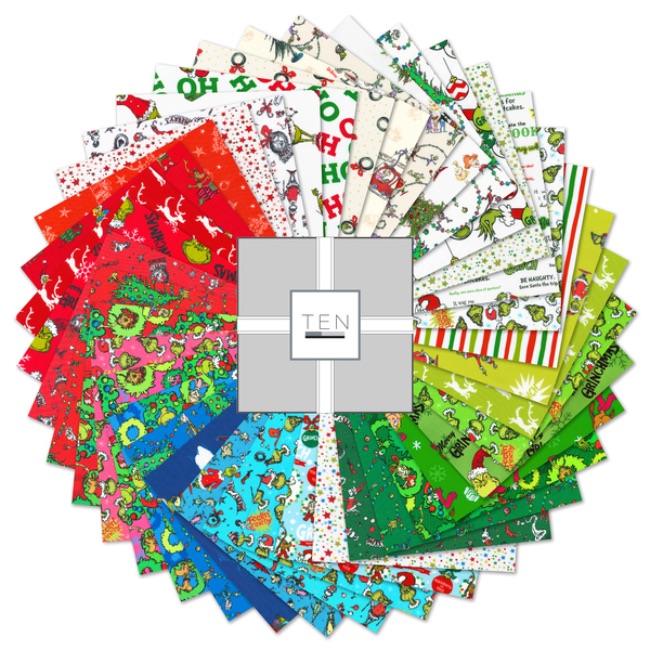 How The Grinch Stole Christmas Ten Squares | The Quilt Shop
