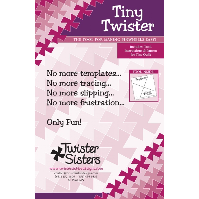 Tiny Twister Template - The Quilt Shop
