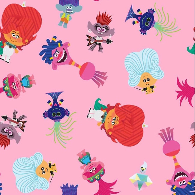 Trolls Character Fabric | The Quilt Shop