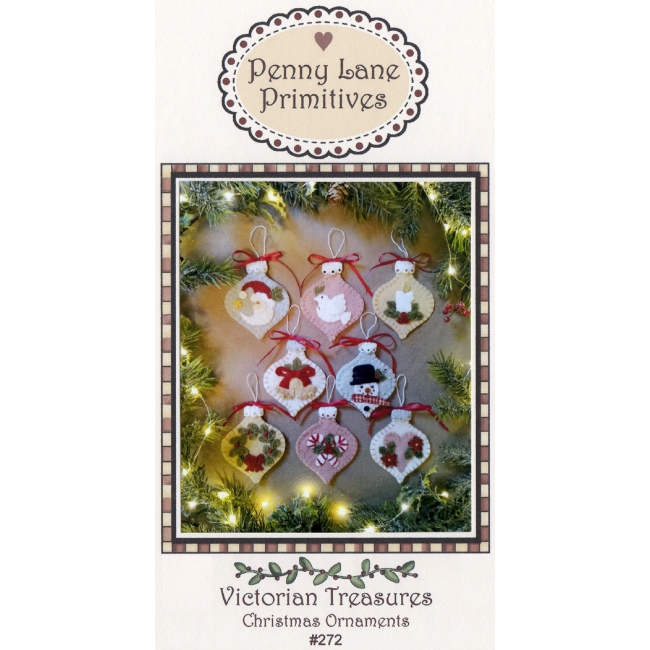 Victorian Treasures - Christmas Ornaments Pattern - The Quilt Shop
