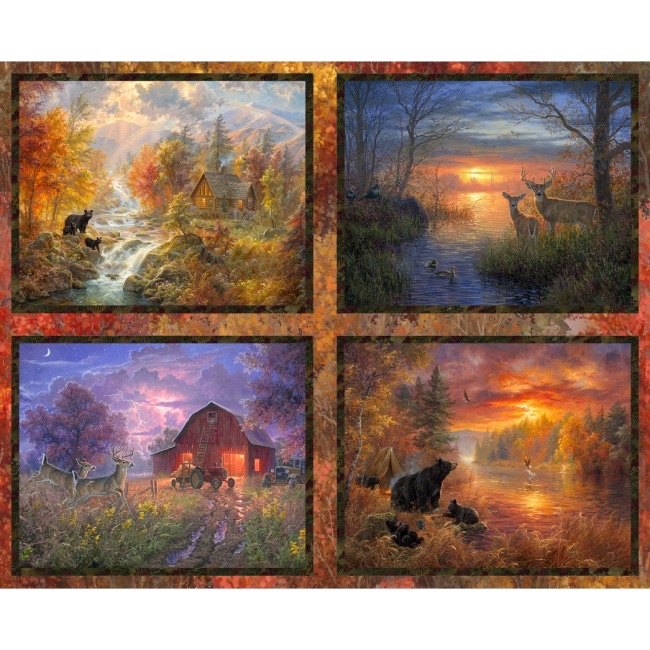 Whitetail Country Fabric Panel | The Quilt Shop