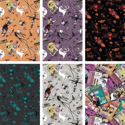 Nightmare Before Christmas Fabrics - The Quilt Shop