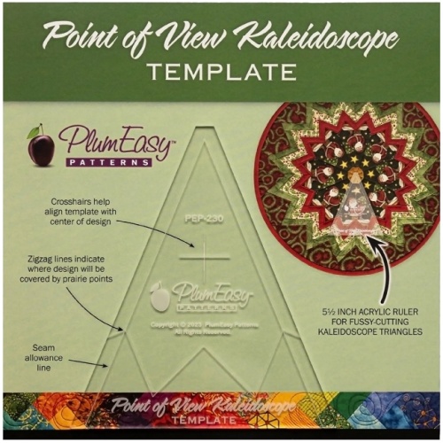 Orange Blossom Acrylic Template - PlumEasy - The Quilt Shop