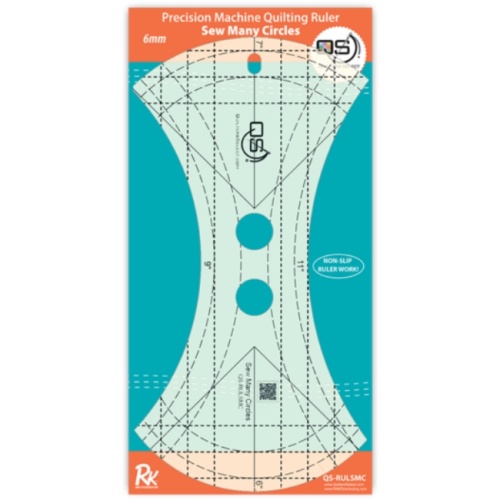 Quilters Select - Machine Quilting Ruler - Sew Many Circles | The Quilt ...