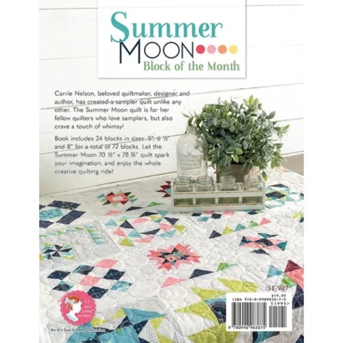 Summer Moon Block of the Month - Quilt Pattern Book - The Quilt Shop