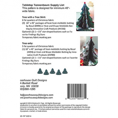 Cozy Quilt Designs Strip Tube Tannenbaum Quilt Pattern | The Quilt Shop