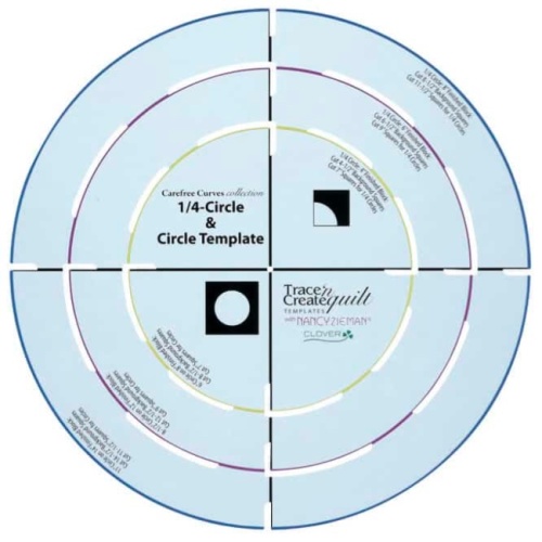 Clover Trace 'n Create Quilt Template - Carefree Curves | The Quilt Shop
